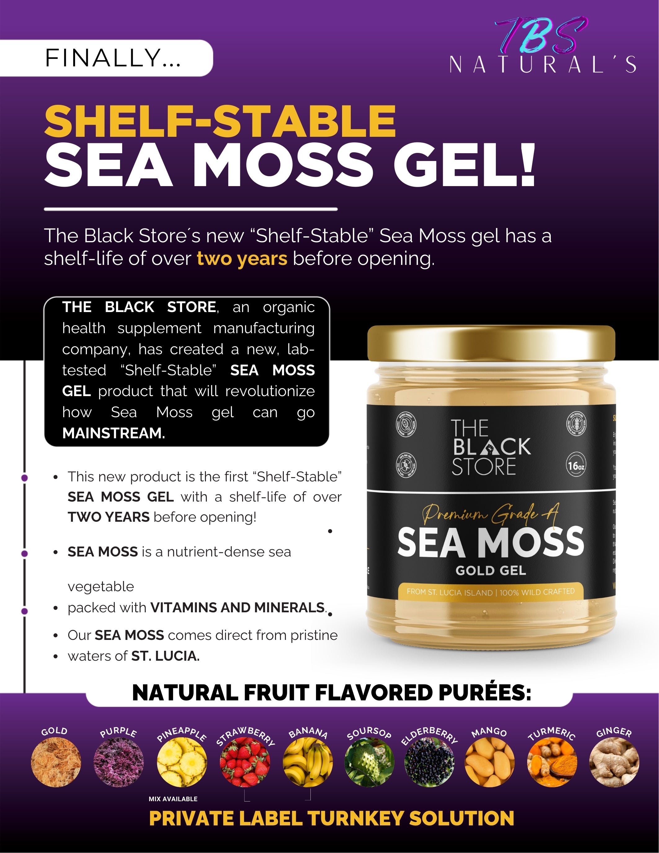 SeaMoss Gel – TBS Natural
